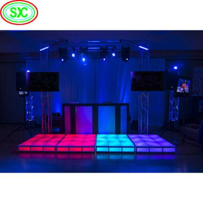 Cina Alte luminosità Epistar Chip LED Dance Floor con modulo 8PCS Qty e ≥100 Life Span in vendita