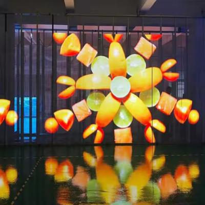 중국 투명 LED 화면 운전 방법과 모듈 무게 0.2KG / PC로 디스플레이 기술의 미래를 경험하십시오. 판매용