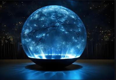 중국 방수 IP43 구형 스크린 LED 간편 설치 및 DC5V 전압 판매용