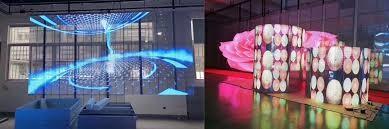 중국 알루미늄 캐비닛 투명 LED 화면 G7.82-7.82 및 평균 실패 1000hours 당신의 요구 사항 판매용