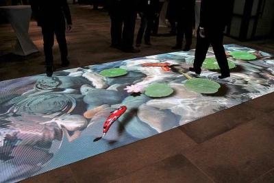 Cina 220V Voltage LED Dance Floor con DMX512 Control System e 3840hz/s Refresh Rate in vendita