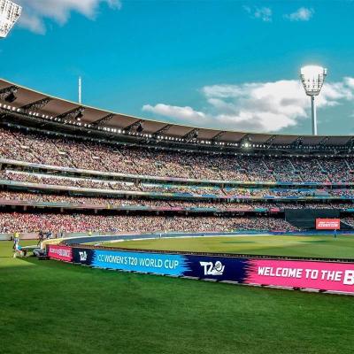 중국 스포츠 스타디움에서 가장 좋은 것을 경험 LED 스코어보드 60Hz 프레임 레이트 40000픽셀 / 평방 미터 픽셀 해상도 판매용