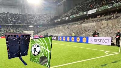 China 5000:1 Kontrastverhältnis Stadion-LED-Anzeige mit IP65-Schutzart und hoher Pixelauflösung von 40000 Pixel/m² zu verkaufen