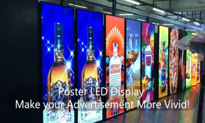 China Aluminum Panel Advertisement LED Display with 1R1G1B Color Configuration for sale