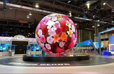 China Shopping Mall/Events Sphere LED Screen with Front Service Maintenance Method and CE Certification for sale