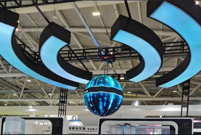 China Get the Best Round LED Monitor with Front Service Maintenance Method Module Size 320*160mm for sale