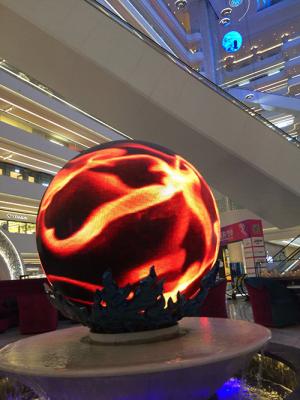 China Front Service Maintenance Sphere Screen LED for Video/Text/Image Display Performance for sale