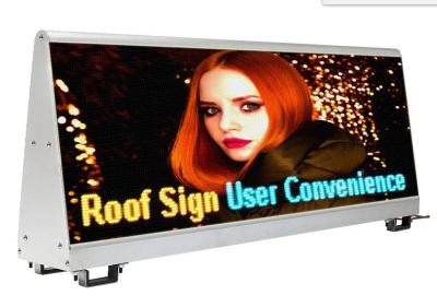 China Make a Statement with an Outdoor Car LED Sign Display featuring 192*64dot Screen Resolution for sale