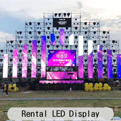 China Warehouse Stocks Rental LED Display with Die-casting Aluminum Cabinet and 0.25 Kg Module Weight for sale
