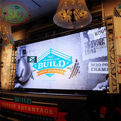 中国 高密度112896ドット/m2屋内フルカラーLEDディスプレイ、ダイキャストアルミニウム素材、250*250mmモジュールサイズ 販売のため