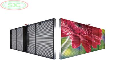 China Window Clear GOB LED Display Advertising Screen with Dual Backup Power Supply and Rear Maintenance Access for Reliability for sale
