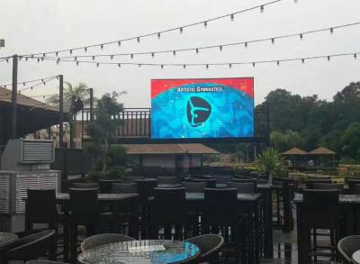 China Outdoor  p6 Full Color LED Display with Ironed Steel Cabinet and IP65 Protection Suitable for Harsh Environments for sale