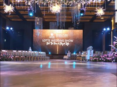 China High resolution exhibition LED  P3  576x576mm led  screen with 3840hz refresh rate for sale