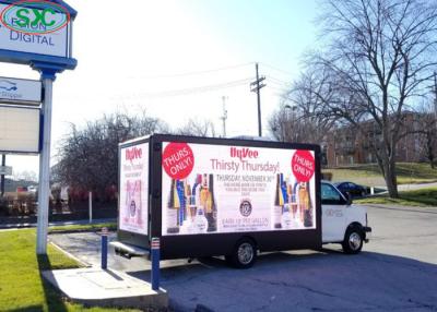 Cina Punti mobili dell'esposizione di LED del camion di colore pieno di pubblicità P8 15625/densità pixel di Sqm in vendita