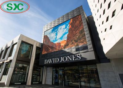 중국 고해상/광도는 최고 옥외 광고 스크린을 체중을 줄입니다 6mm 피치를 지도했습니다 판매용