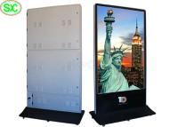 China P5 Outdoor Ultra Thin Portable Flexible Digital LED Poster Display 28kg 30mm for sale