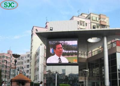 중국 광고를 위해 잘 고정된 옥외 풀 컬러 SMD P10 LED 스크린 판매용
