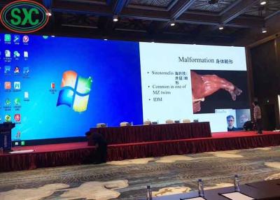 China P4 Full Color Indoor LED Video Wall Screen 80*40 Module Resolution Advertising Billboards for sale