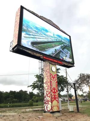 China waterproof p6 smd2525 full color fixed setting advertising led screens for sale