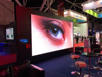 China P4 Indoor HD Full Color Advertising Screen , Stage Screen Rental 1/16 Scanning Mode for sale