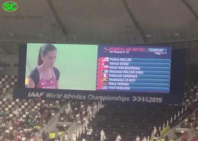 China P16 P20 DIP Stadium LED Display outdoor , perimeter led screen Energy saving for sale