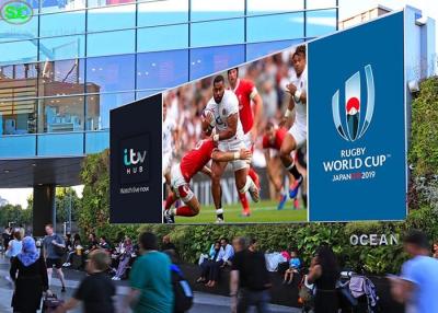 China Exhibición del marcador del estadio LED del voleibol de playa de la pantalla LED del estadio de P10 Nationstar en venta