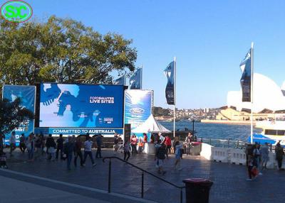 中国 P5 HDの適用範囲が広いカーテンのLED表示、防水IP65極度の薄いLEDスクリーン1R1G1B 販売のため