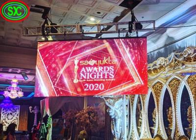 China P2.6-P6.25 Stage Background LED Display Large Screen 65410 Pixel Density 	led stage curtain screen for sale