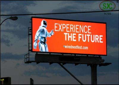 China P10 Multicolor Gran pantalla LED al aire libre Columnas cúbicas cartelera a prueba de agua en venta