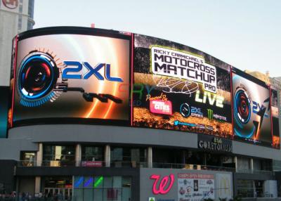 Chine Écran LED extérieur à pleine couleur étanche à l'eau P4.81 SMD 2121 2000CD/SQM Luminosité à vendre