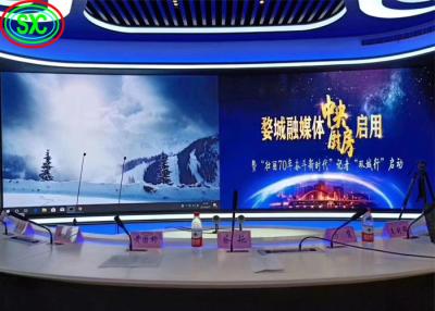 中国 P4 ノバスター 耐久型室内LED掲示板,SMD室内フルカラーLEDビデオウォール 販売のため