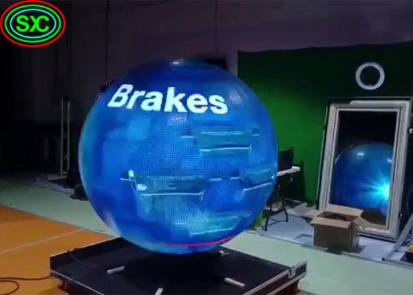 Πλήρες χρώμα 360 μοίρες κυλίνδρος LED οθόνη εξωτερική καμπύλη στήλη οθόνη διαφημιστική πινακίδα