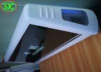 China P6 Full Color Taxi Top LED Display 6500nits Aluminum Roof Advertising Sign for sale