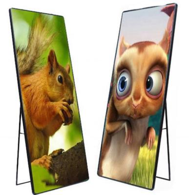 China Indoor Full Color SMD Mirror 1000cd/㎡ P2.5 LED Video Poster Screen 640x640mm for sale