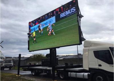 중국 1R1G1B 이동할 수 있는 트럭 발광 다이오드 표시 P6 풀 컬러 고해상 SMD 세륨 승인 판매용