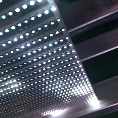 China High Transparent LED Screen P10.41 Full Color For Shopping Mall Glass Facade for sale