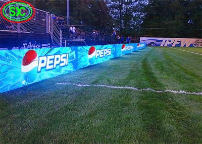 China Large Venues Wide Angle Stadium Screen LED Display P10 IP65 Waterproof HD Iron Box for sale