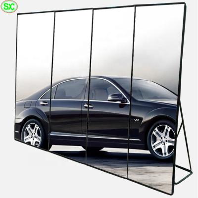 China Removable Advertising Pantalla P2 LED Poster Display for sale