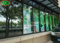 China 2500 Nits P3.91 Transparent LED Screen 3840Hz Refresh Rate Indoor Display for sale