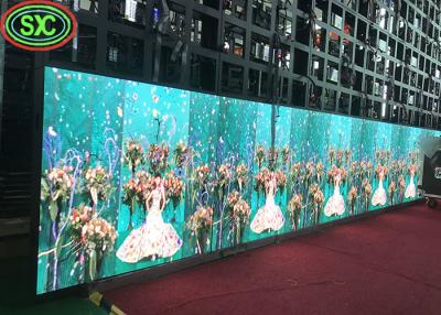 China P2.5 Alquiler de interiores 1R1G1B 3-en-1 pantalla LED, centro comercial pantalla LED pared de vídeo en venta