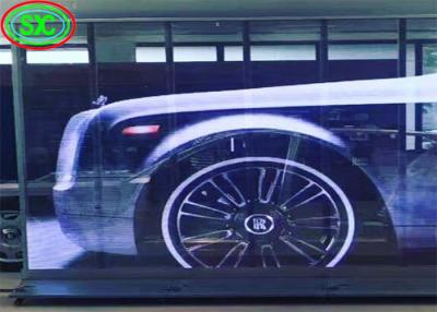 중국 Nationstar Kinglight P3.91-7.82 투명 LED 유리 벽 스크린 판매용