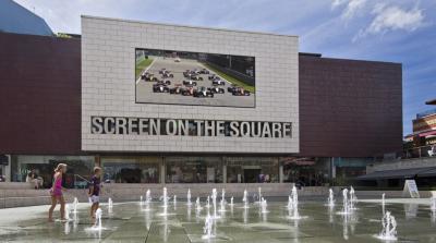 Cina P10 lo schermo principale all'aperto di pubblicità fisso all'aperto del gabinetto di colore pieno 960*960mm ha condotto l'esposizione in vendita