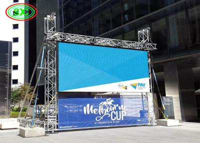 China 6500cd Brightness Rental LED Display Full Color Die - Casting Outdoor P3.91 for sale