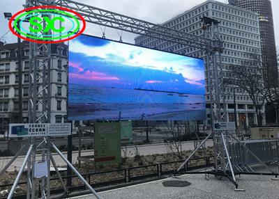 China Full Color Outdoor P3.91 Cabinet 500x500mm Rental LED Display for sale
