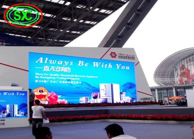 China Gabinete de acero planchado simple llevado publicidad 768x768m m de la pared video de la exhibición de IP65/IP54 P4 en venta