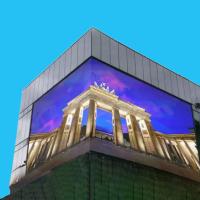 China Outdoor SMD P8 Full Color LED Display 15625 Pixels per sqm 7500cd Brightness for sale