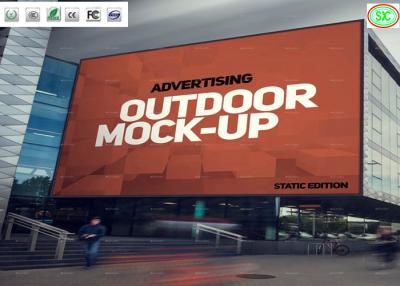 China 1/4 Scan High Brightness Big Outdoor LED Advertising Panel 3 Years Warranty for sale