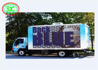 중국 야외 방수 LED 광고 트럭 디스플레이 P6 고 밝기 에피스타 칩 판매용