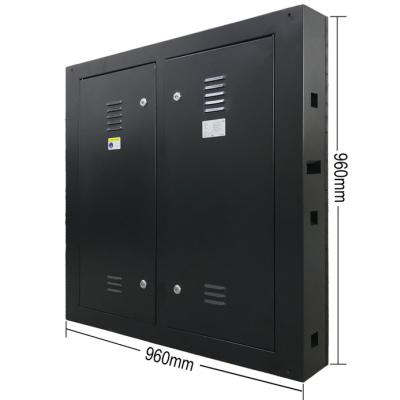 中国 P6 広告 屋外 フルカラー LED ディスプレイ スクリーン SMD 高明るさ 販売のため