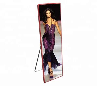 China Indoor P2.5 Led Poster Advertising Board LED Display Screen 4G WiFi USB Control Full Color for sale